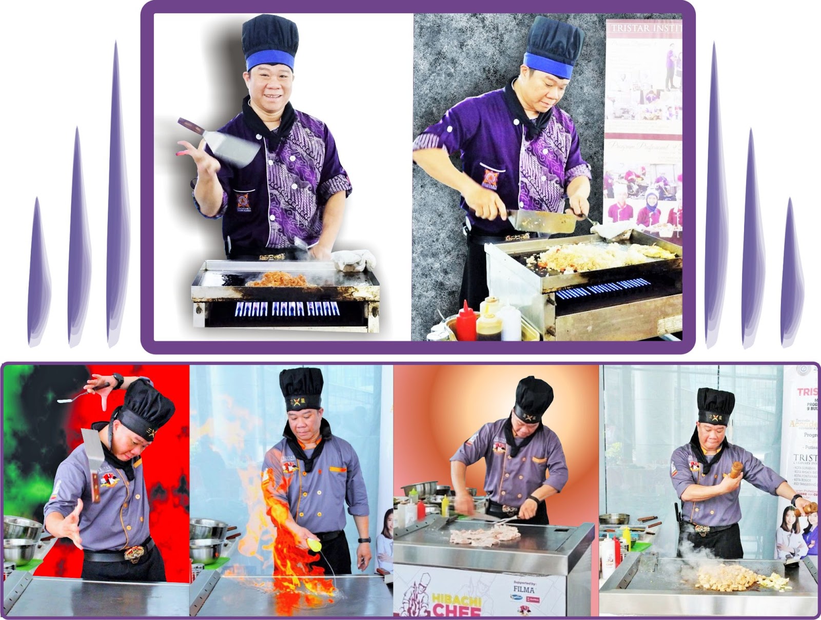 FOOD UNIVERSITY INDONESIA: Hibachi Chef Training