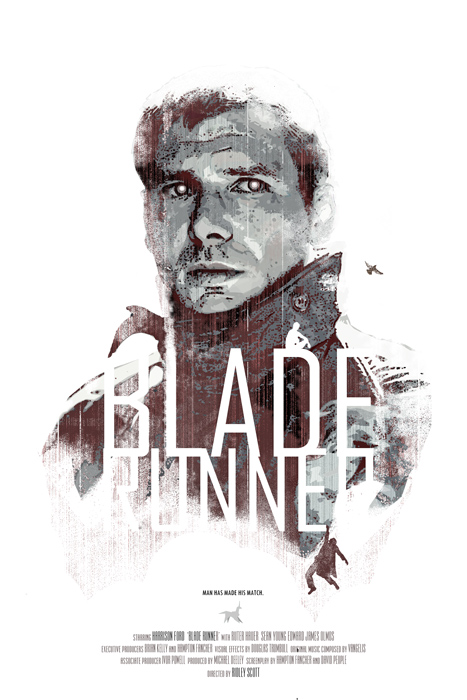 The Geeky Nerfherder: Movie Poster Art: Blade Runner (1982)