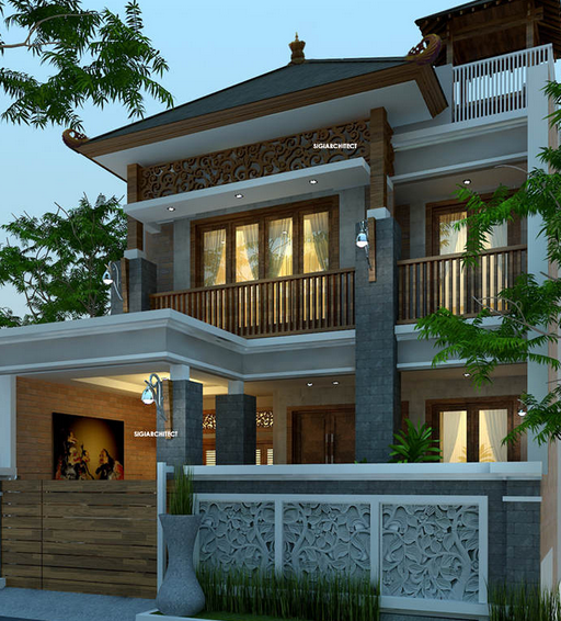 Desain Rumah Etnik Jawa Modern 2016 - Modern Minimalis