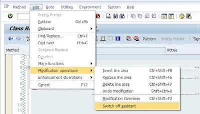 All about SAP: Modification Operations