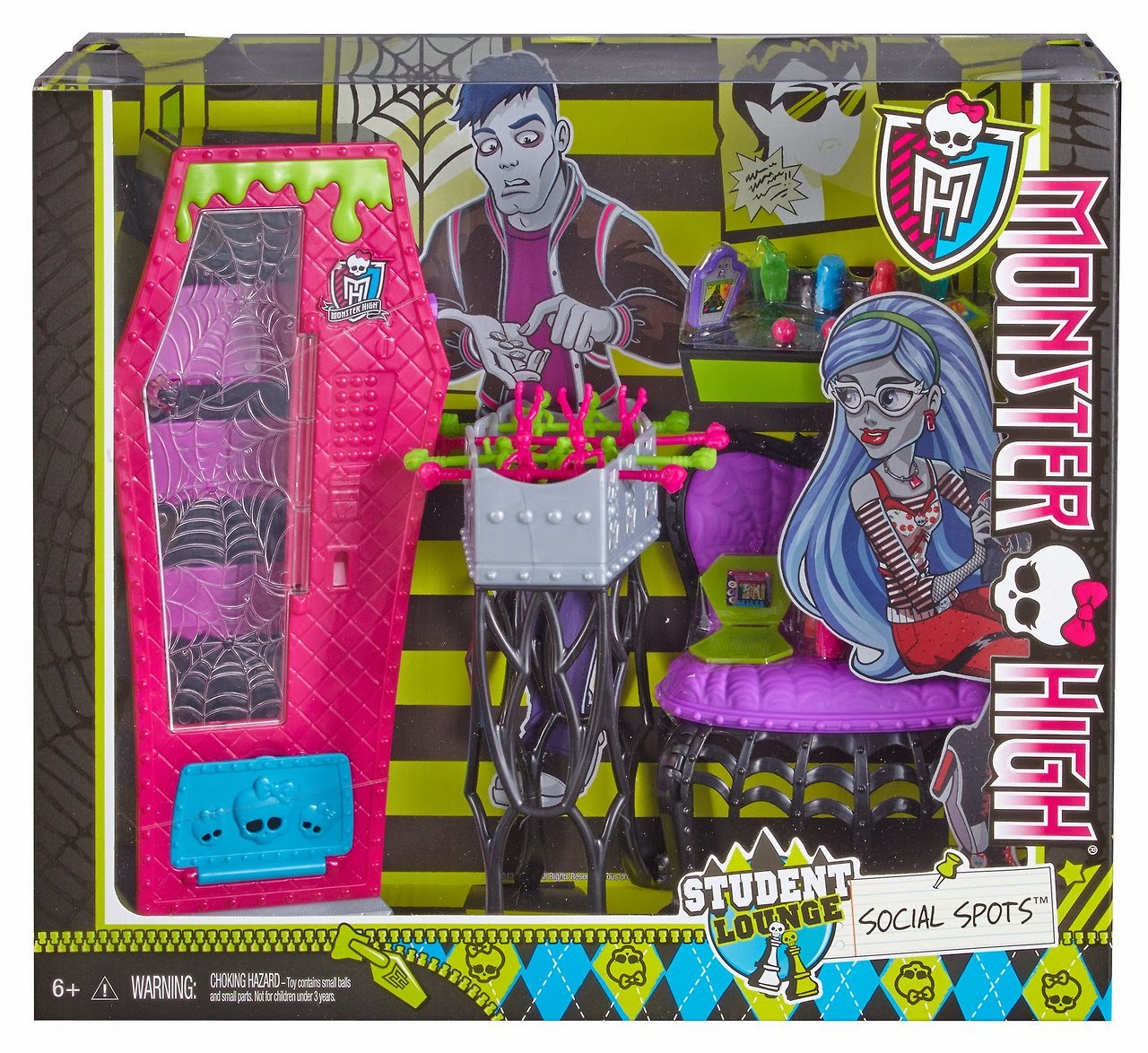 monster high: Fotos de los nuevos play sets Social Spots Creepateria y ...