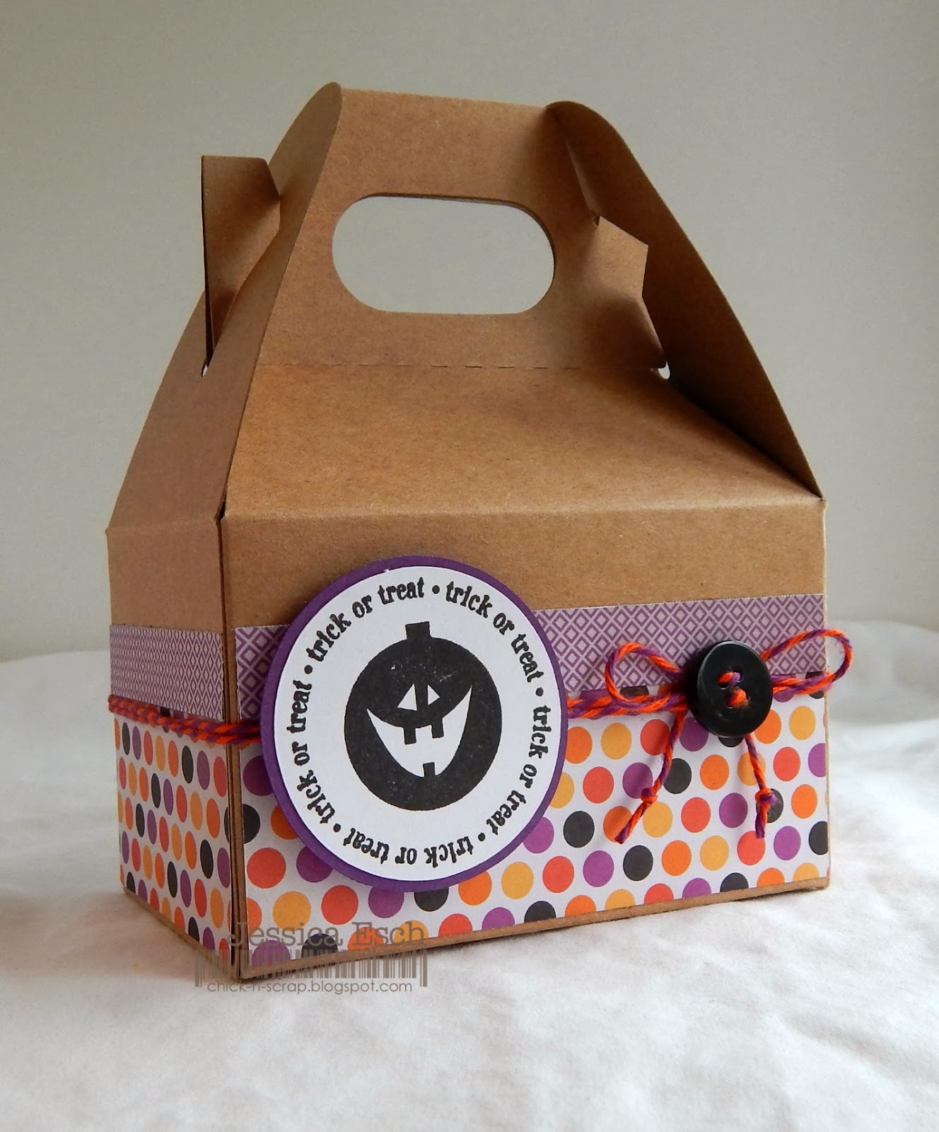 Twine It Up! by Annie's Paper Boutique : Trick or Treat Gable Box