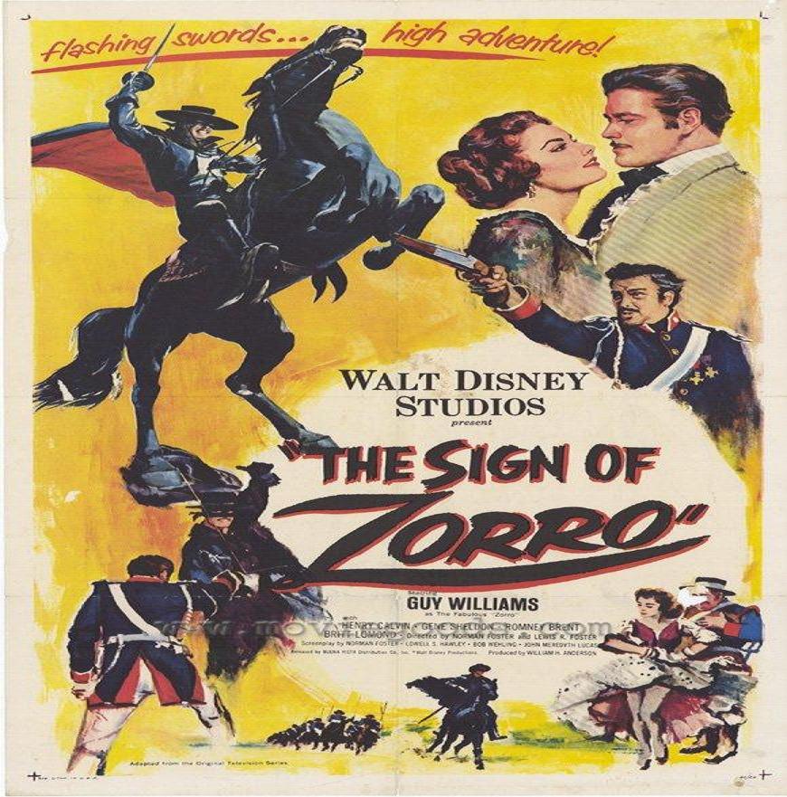 The Feature Films of Walt Disney: Sign of Zorro