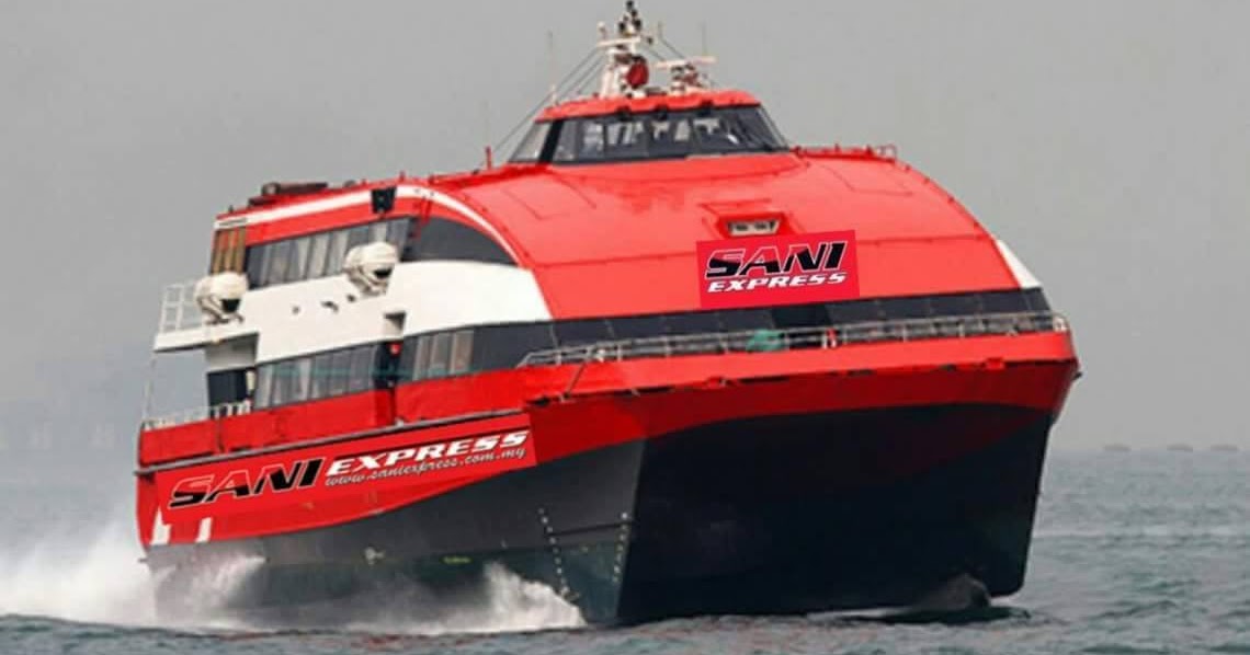 Wowwww....Perkhidmatan feri SANI berkelajuan tinggi yang pertama dari ...