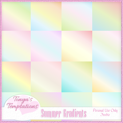 Tonya's Temptations: • Summer Gradients!