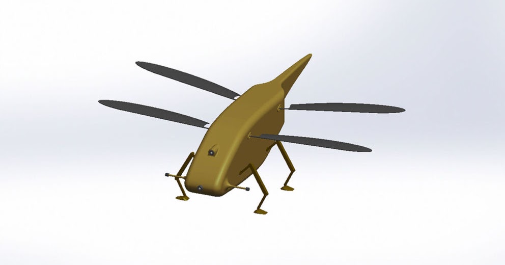 technology news: Insect-Sized Drone Will Spy On Terrorists