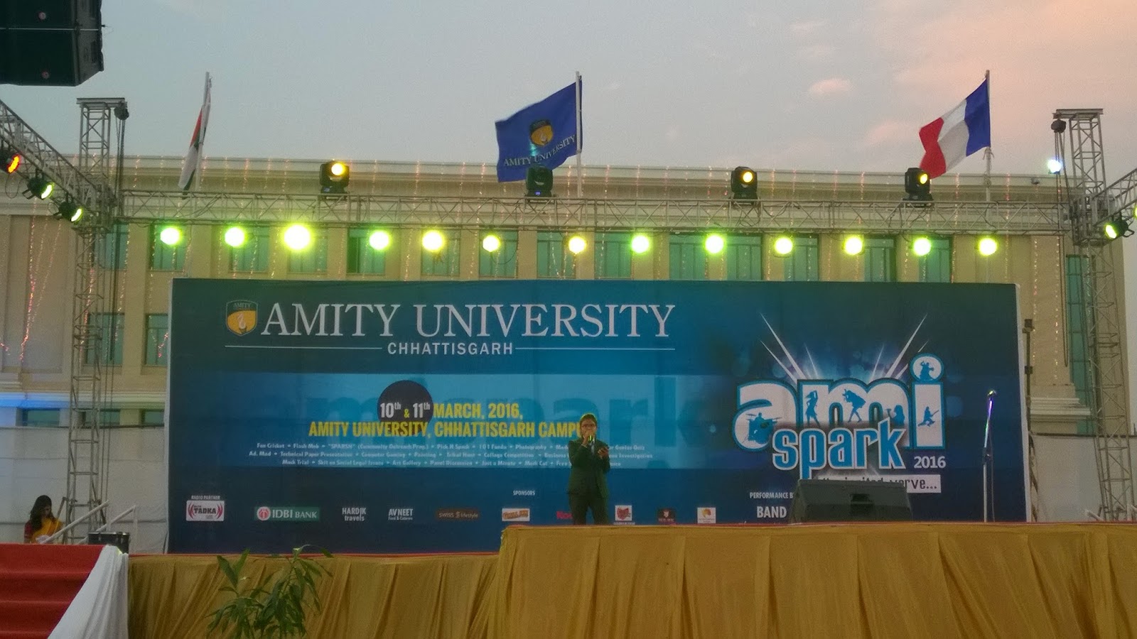 AMITY RAIPUR: Amity University Chhattisgarh - AmiSpark 2016 Event Pics.
