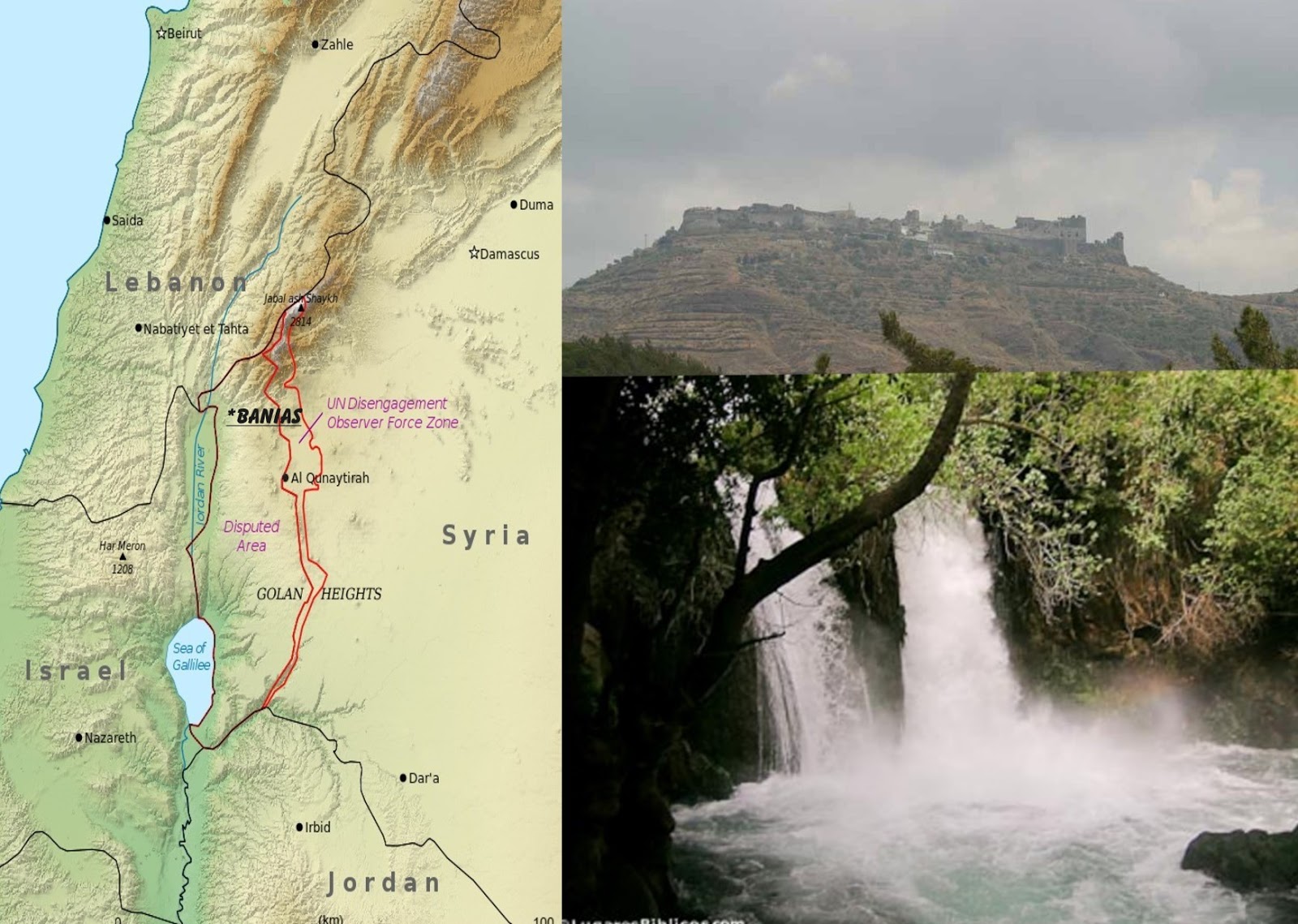 Lugares Sacros: Cesarea de Filipo