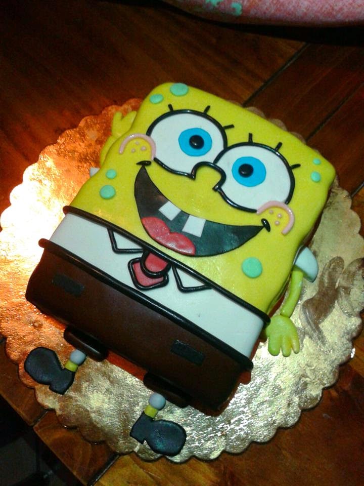 Il papà di Morgana: torta spongebob!!