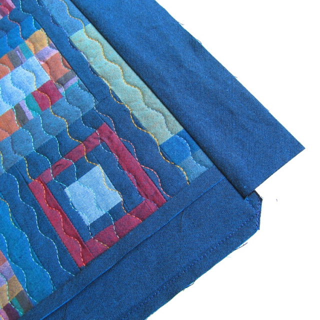 The Silly BooDilly: Tutorial: Super-Duper Easy Way to Face a Quilt (Or ...