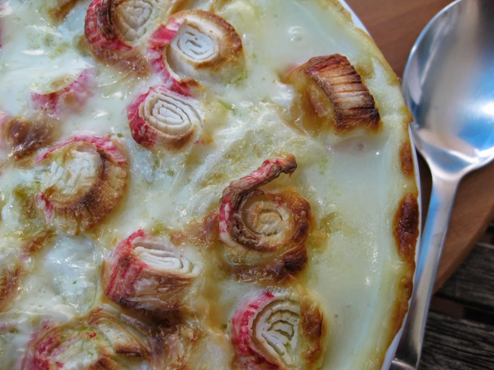 O Bolinho de Sábado: Gratinado de Filetes de Peixe Gato & Puré
