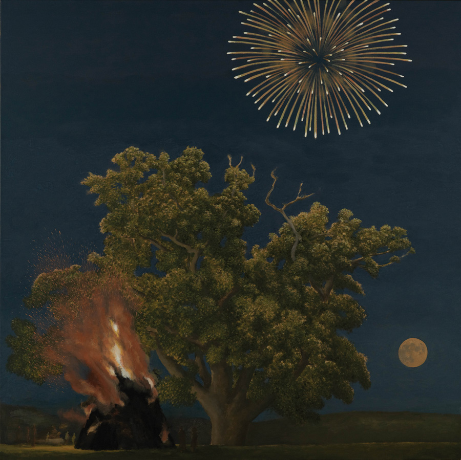 David Inshaw, 1943 | Landscape / Pop Art / Romantic painter | Tutt'Art ...