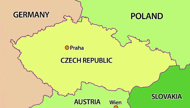 Peta Negara Ceko | Web Sejarah