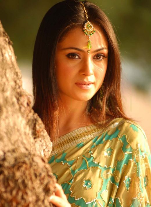 Actress Simran In Saree