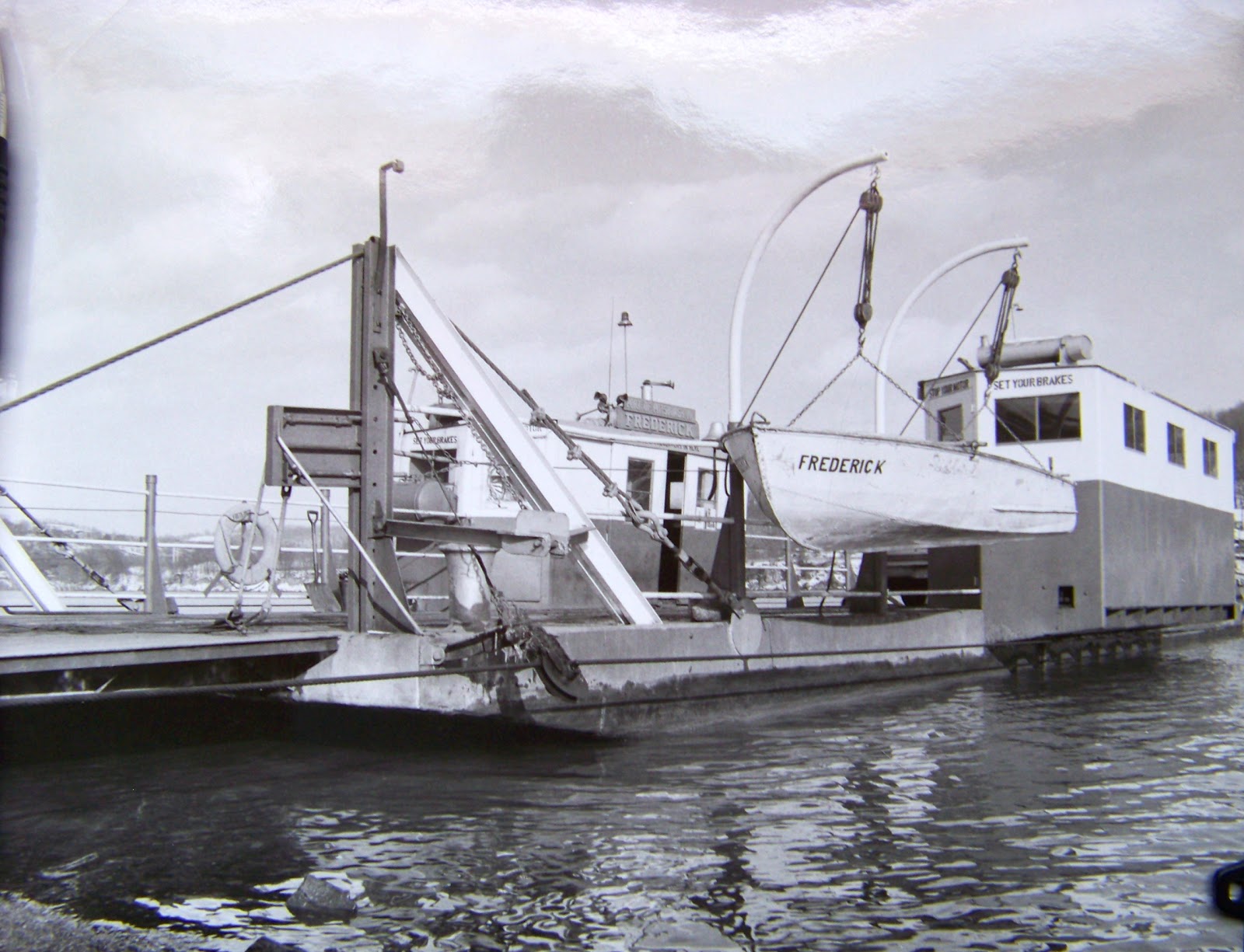 SWPA Rural Exploration: Fredericktown Ferry. Cable operated Ferry Boat ...