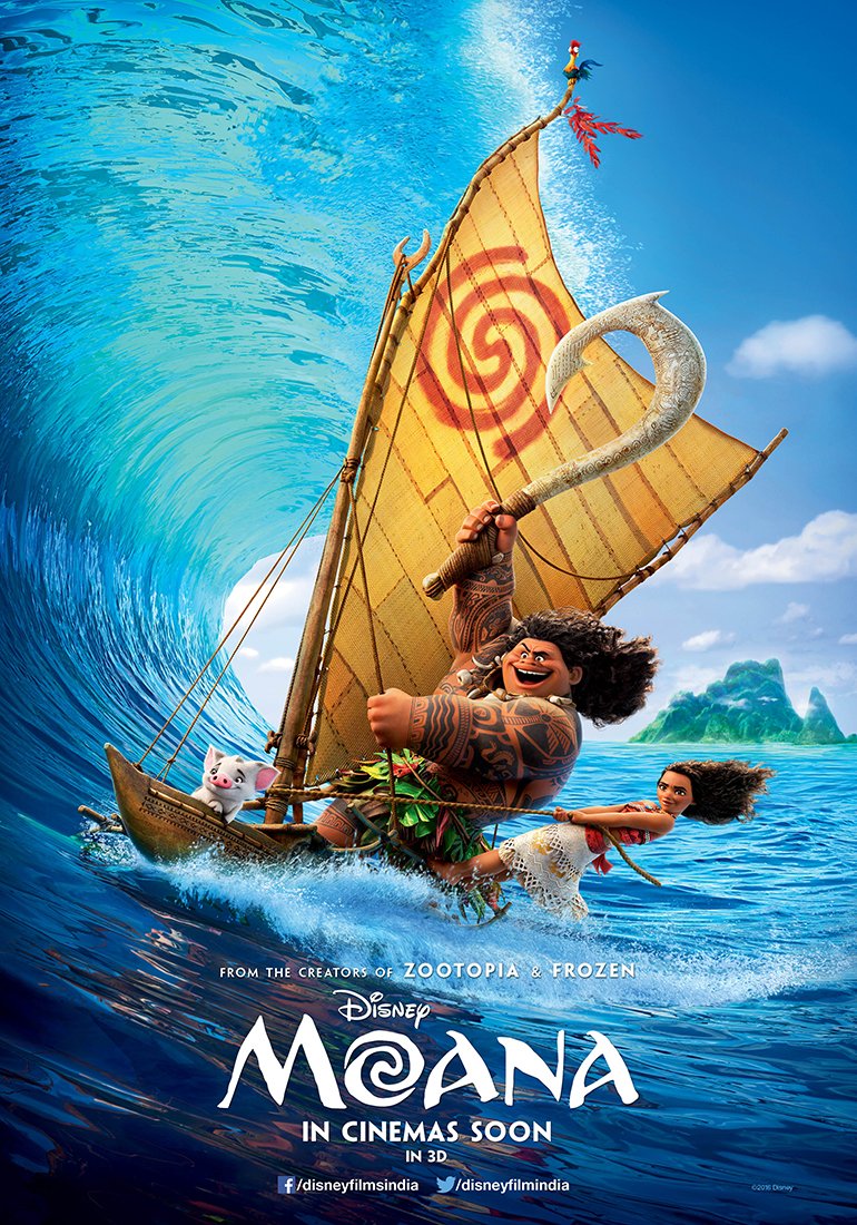 2nd Poster of Disney's Moana Movie