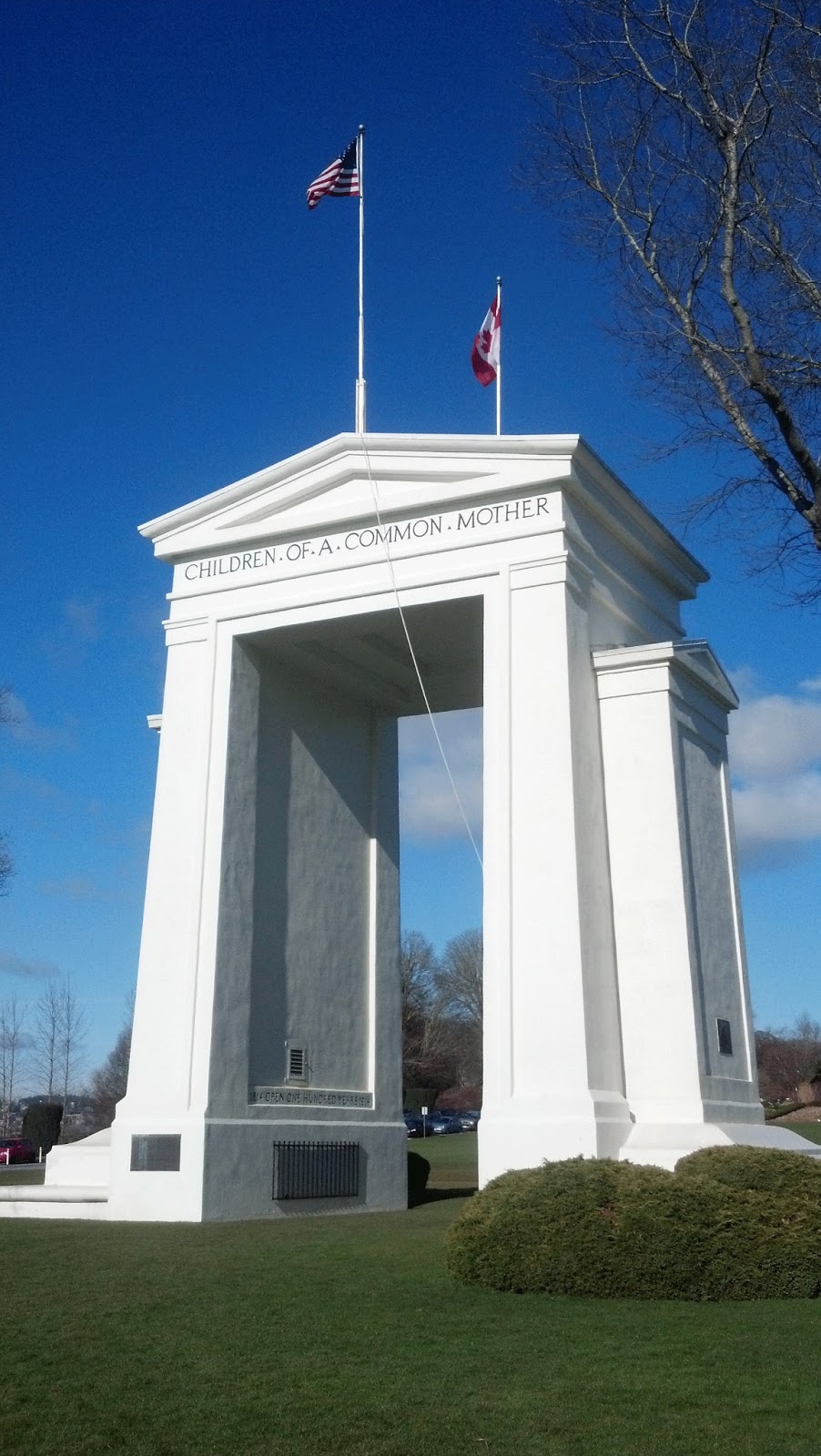 My View of the Honeypot: Field Trip - Peace Arch State Park