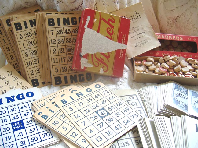 Quilted Nest: Bingo Card Art...