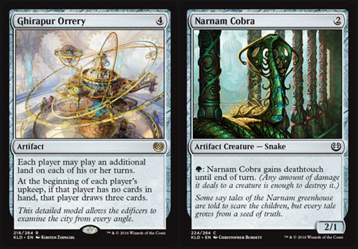 Magic the Gathering Adventures: Kaladesh Set Review: Artifacts Part 2 of 2