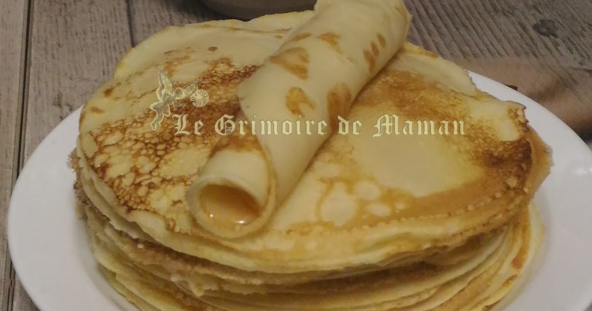 Crêpes fines et légères