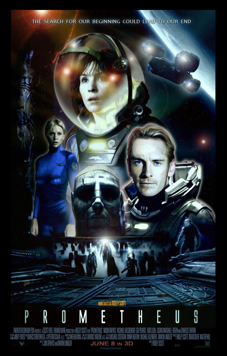 PROMETHEUS (2012) - POSTERS - PIPOCA 3D