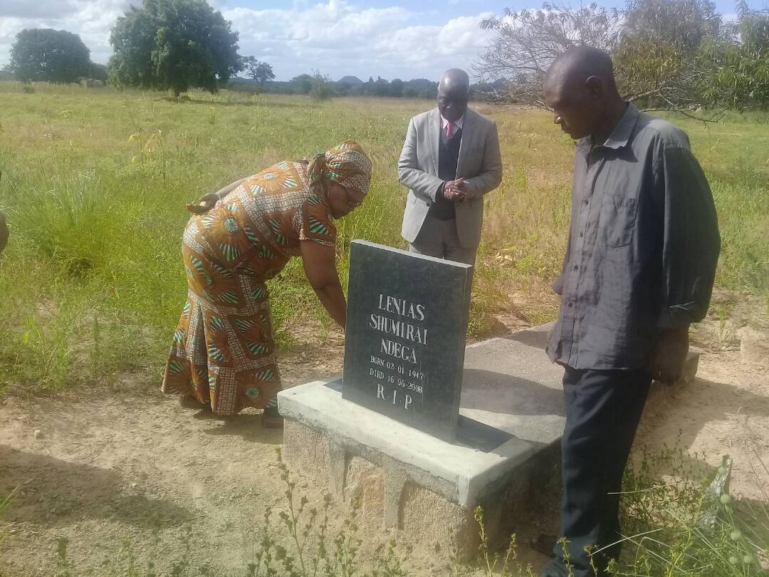 Mujuru sweeps at graves in Gutu - The Mirror | Hear and be Heard