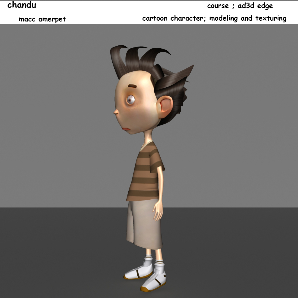 3d modeling and texturing: cartoon modeling and texturing