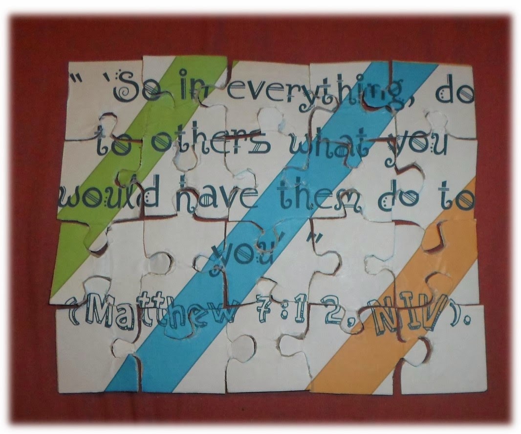 Sabbath School Bible Crafts: January 2015