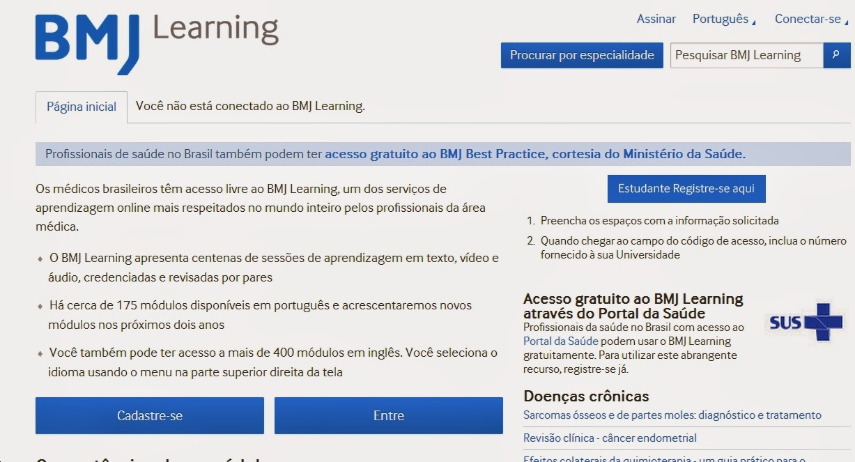 Tecnologia da Informação e a Medicina: Como usar o app BMJ Best ...