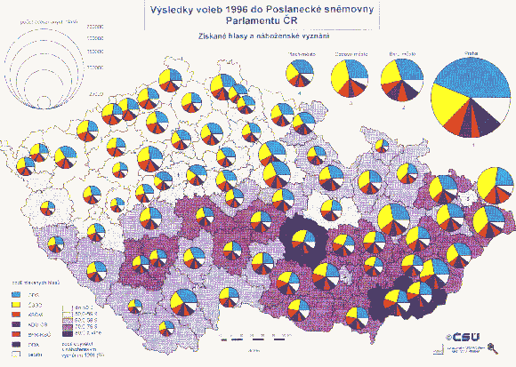 Map Analysis: Continuously Variable Proportional Circle Map