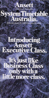 Airline memorabilia: Ansett Australia (1989)