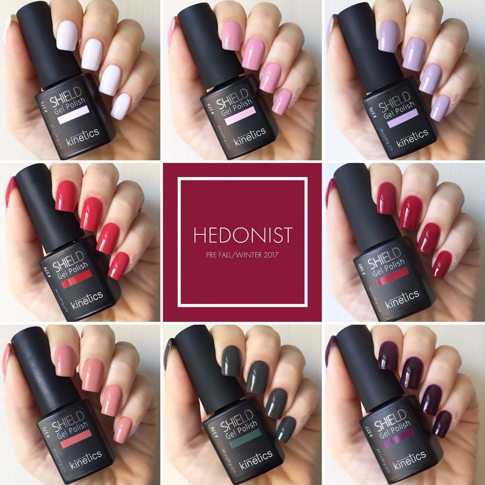 zaya_nails: “Hedonist” by Kinetics Nail Systems