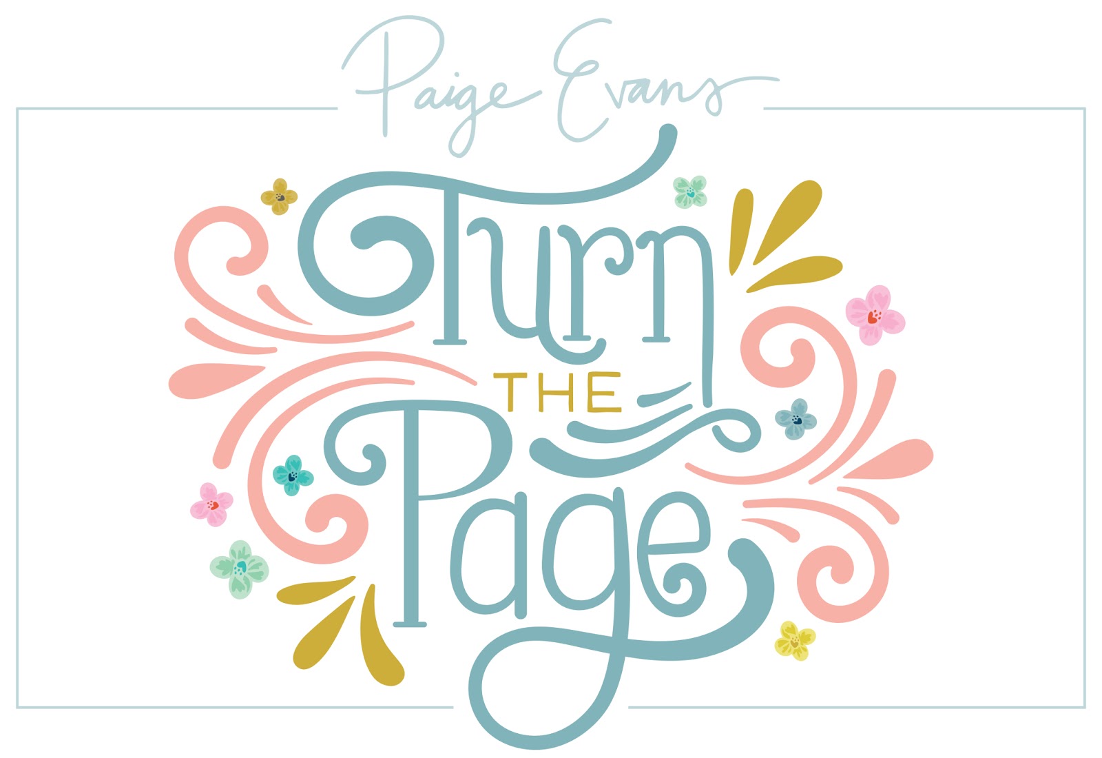 Turn the Page Collection & Giveaway! | Paige Taylor Evans