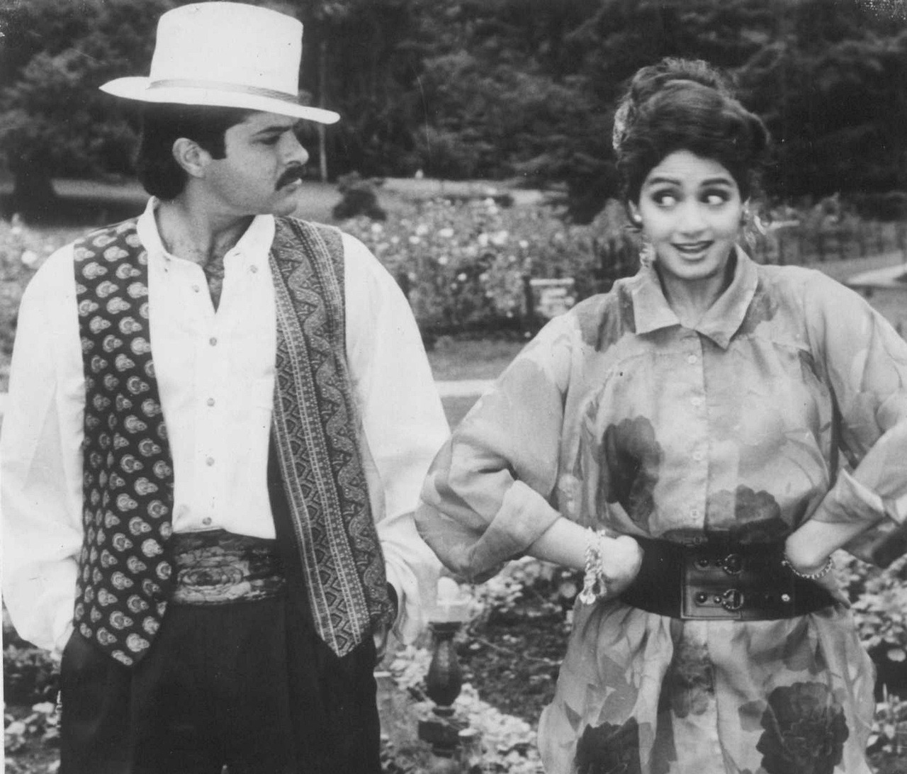 Sridevi: Sridevi and Anil Kapoor in Amsterdam for Roop Ki Rani Choron ...