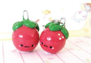 Kawaii Polymer Clay Charms and Tutorials by Oborocharms / The Beading Gem
