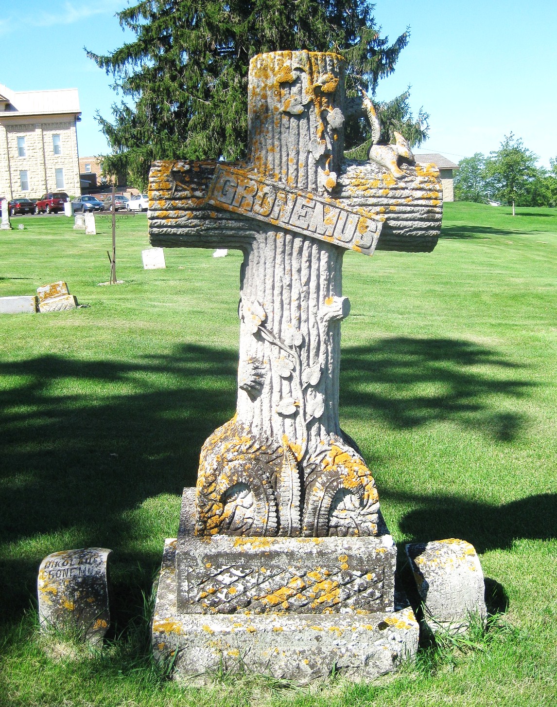 Detritus of Empire: Tree Shaped Tombstones-a few of my Favorites