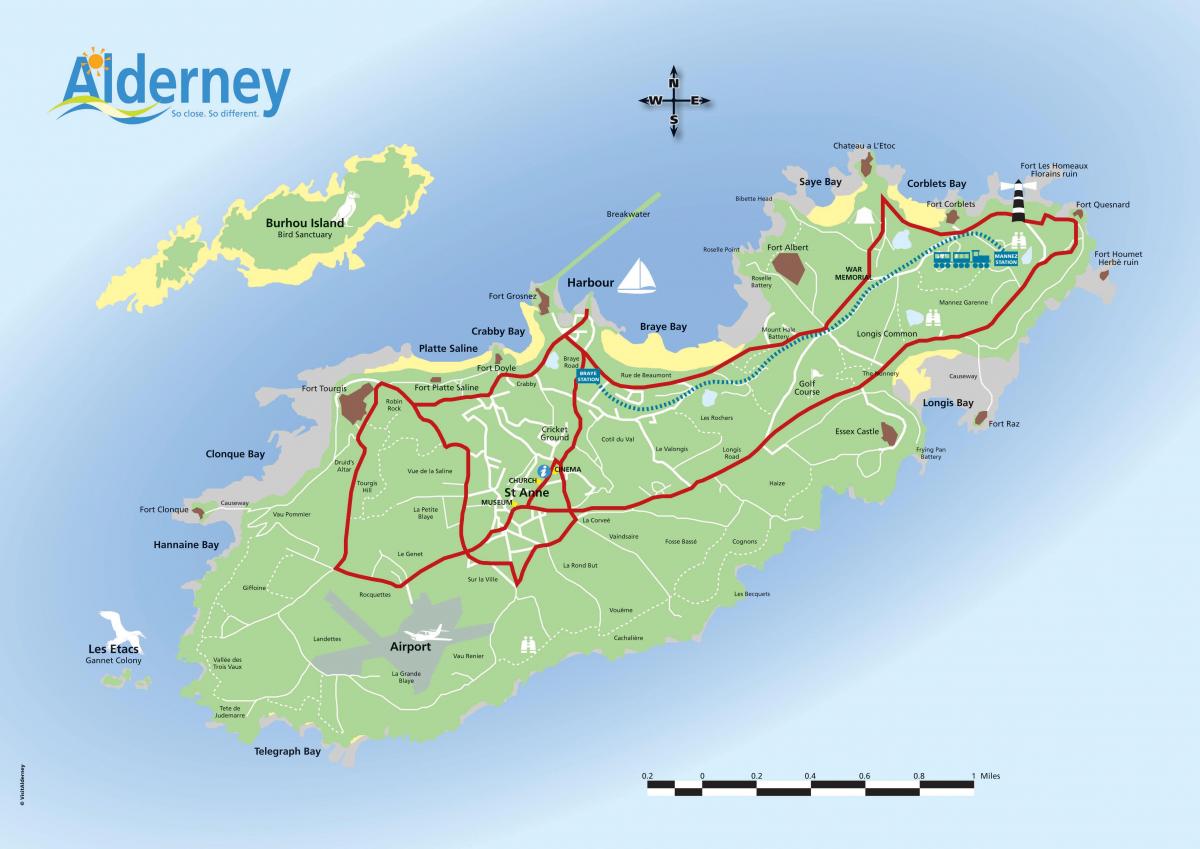Islas del Mundo: Alderney