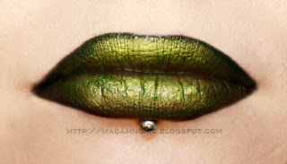 Madam Noire Makeup Studio: Cyber shamrock