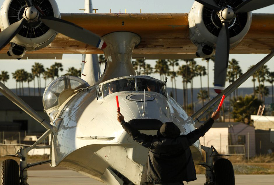 Karsoo: San Diego Union Tribune had a cool story today, a WW2 PBY ...