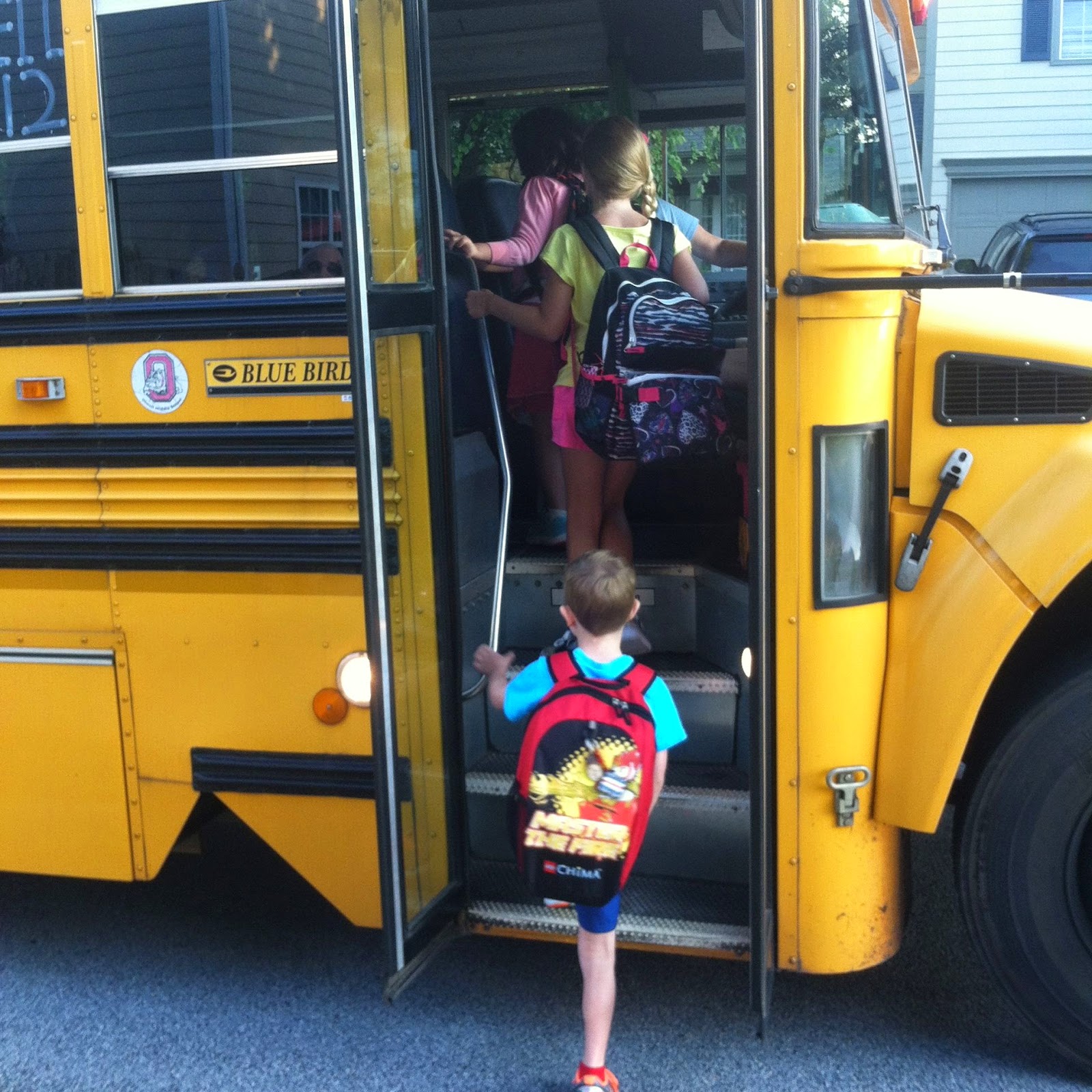 the benders: 1st day of 1st grade!