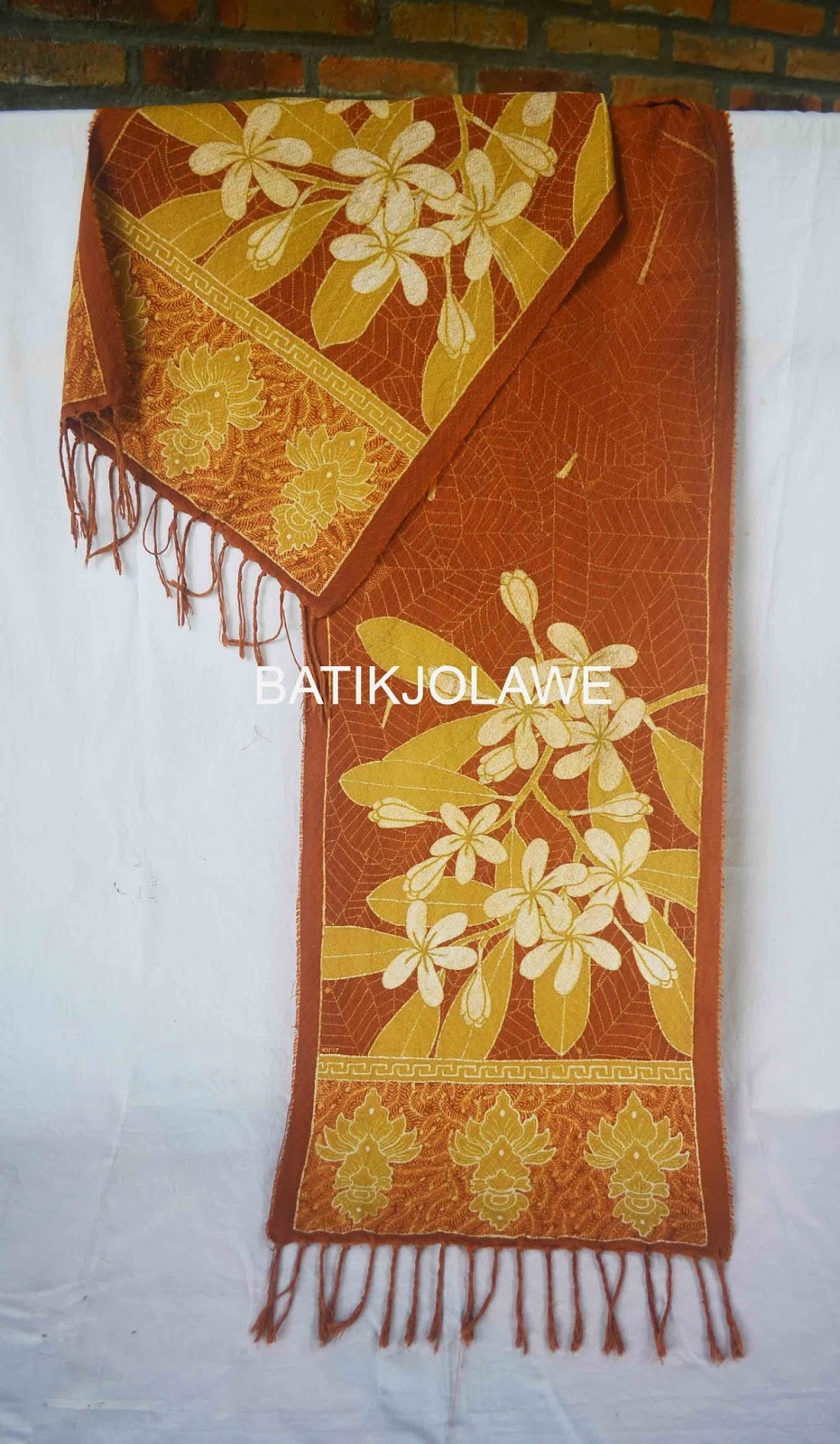 Gambar Batik Bunga Kamboja - Sejuta Pin