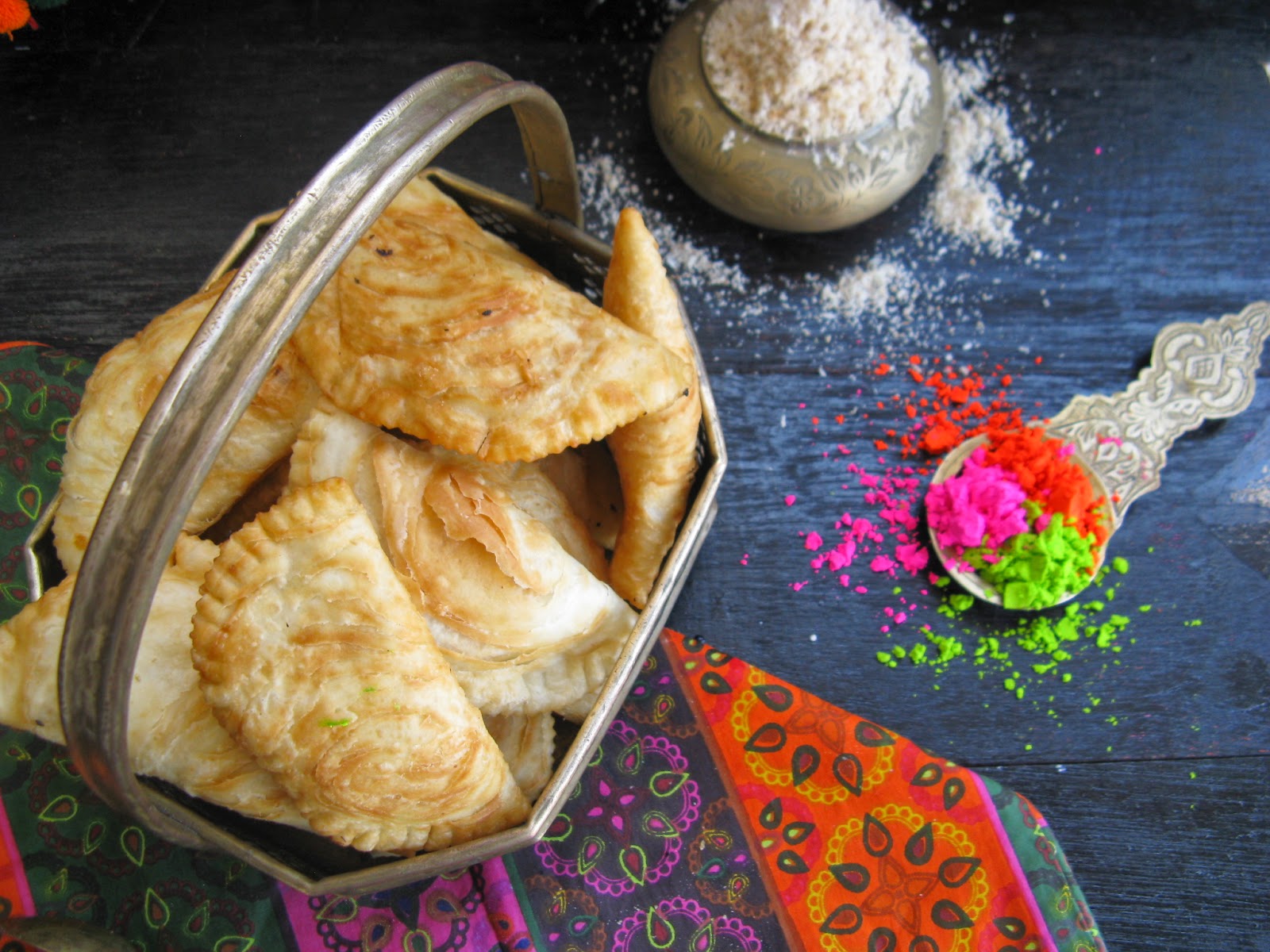 InMyKitchen: Layered Karanji (Gujia)