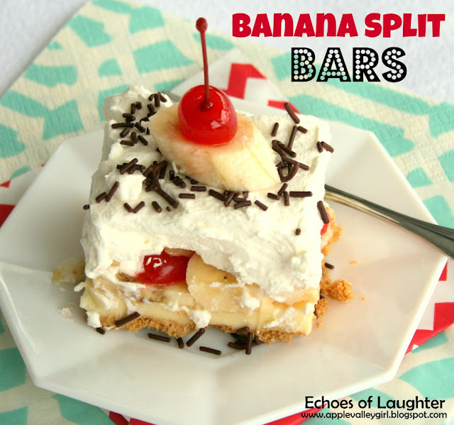 charlys-room: Banana Split Bars