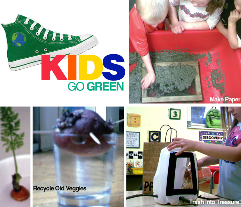 E is for Explore!: Kids Go Green!