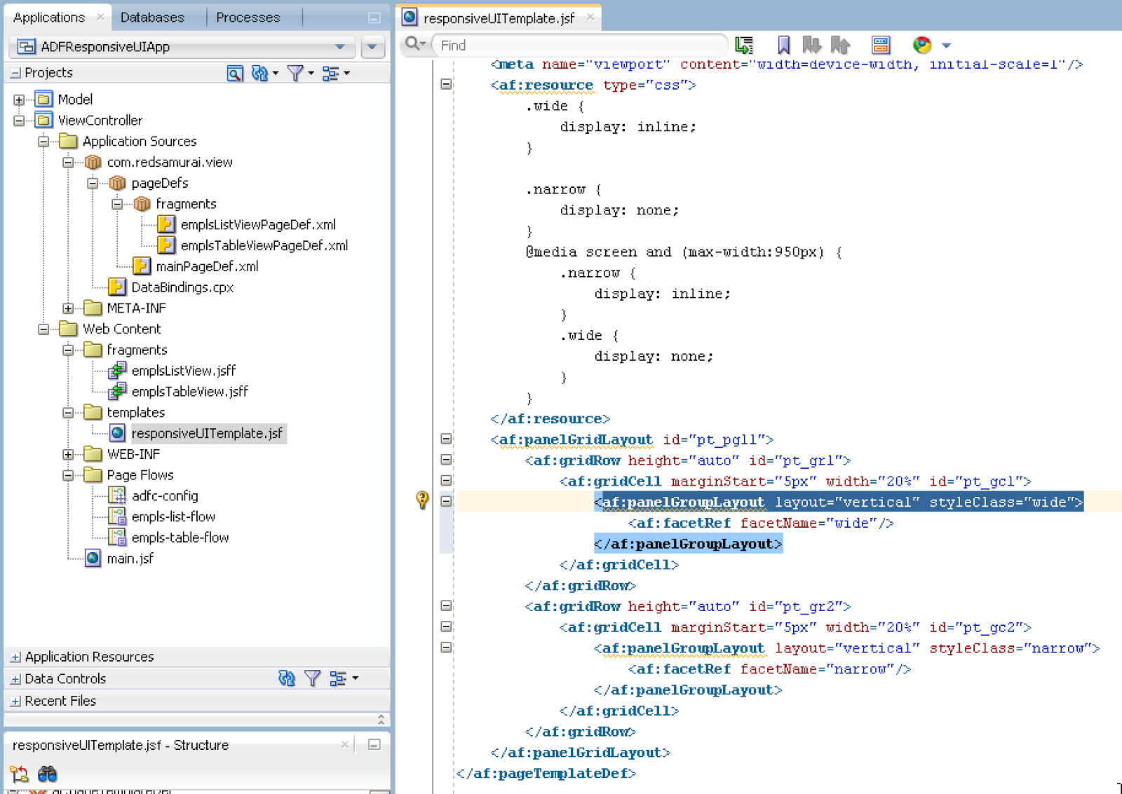 Andrej Baranovskij Blog: Responsive UI Support in ADF 12.1.3