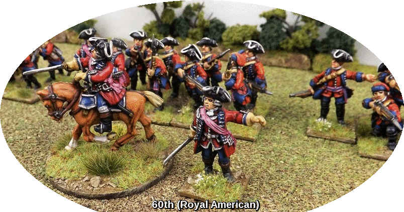 JJ's Wargames: The 60th (Royal American) Regiment of Foot - French ...