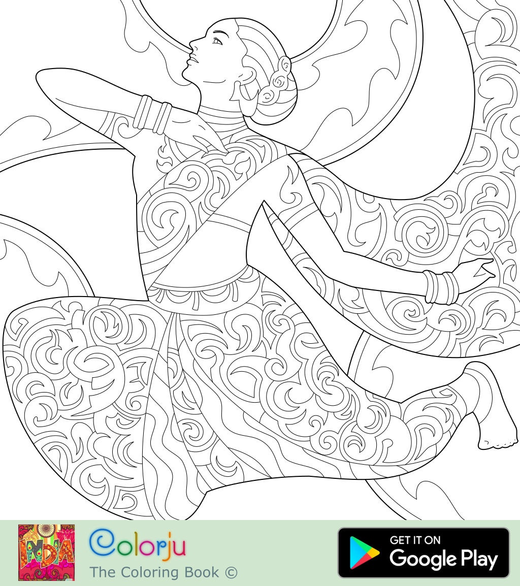 coloring pages D: Dancing coloring pages 3