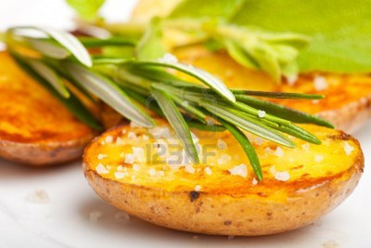 La sabrosa sazon latina: Papas al Horno con Romero