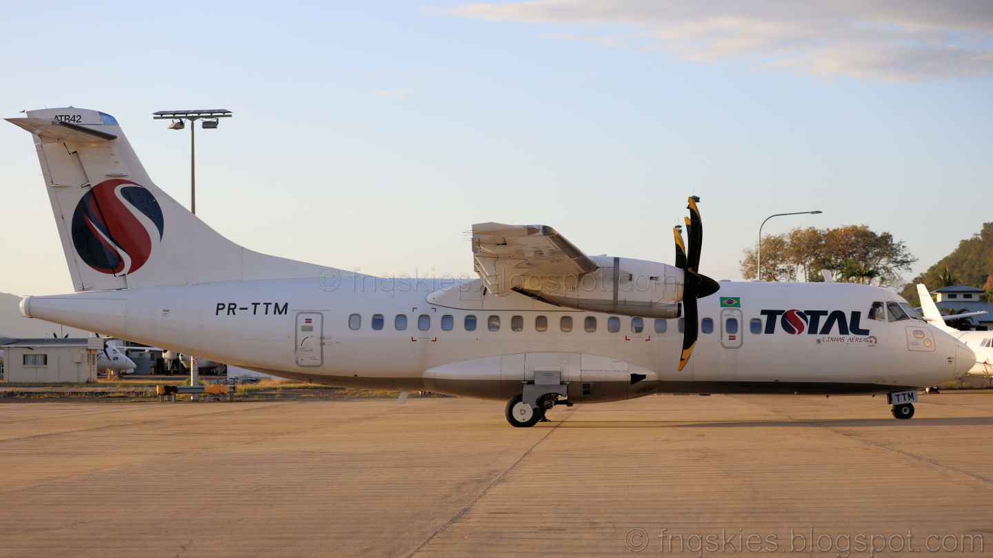 Far North Queensland Skies: Hevilift ATR 42-500 PR-TTM delivery flight