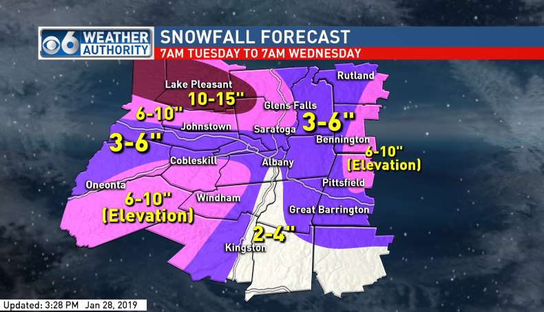 Greylock Snow Day: Plowable Snow on Tuesday, Jan. 29th